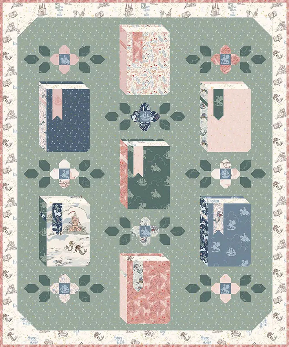 Novel Idea Quilt Pattern – Quilted Joy