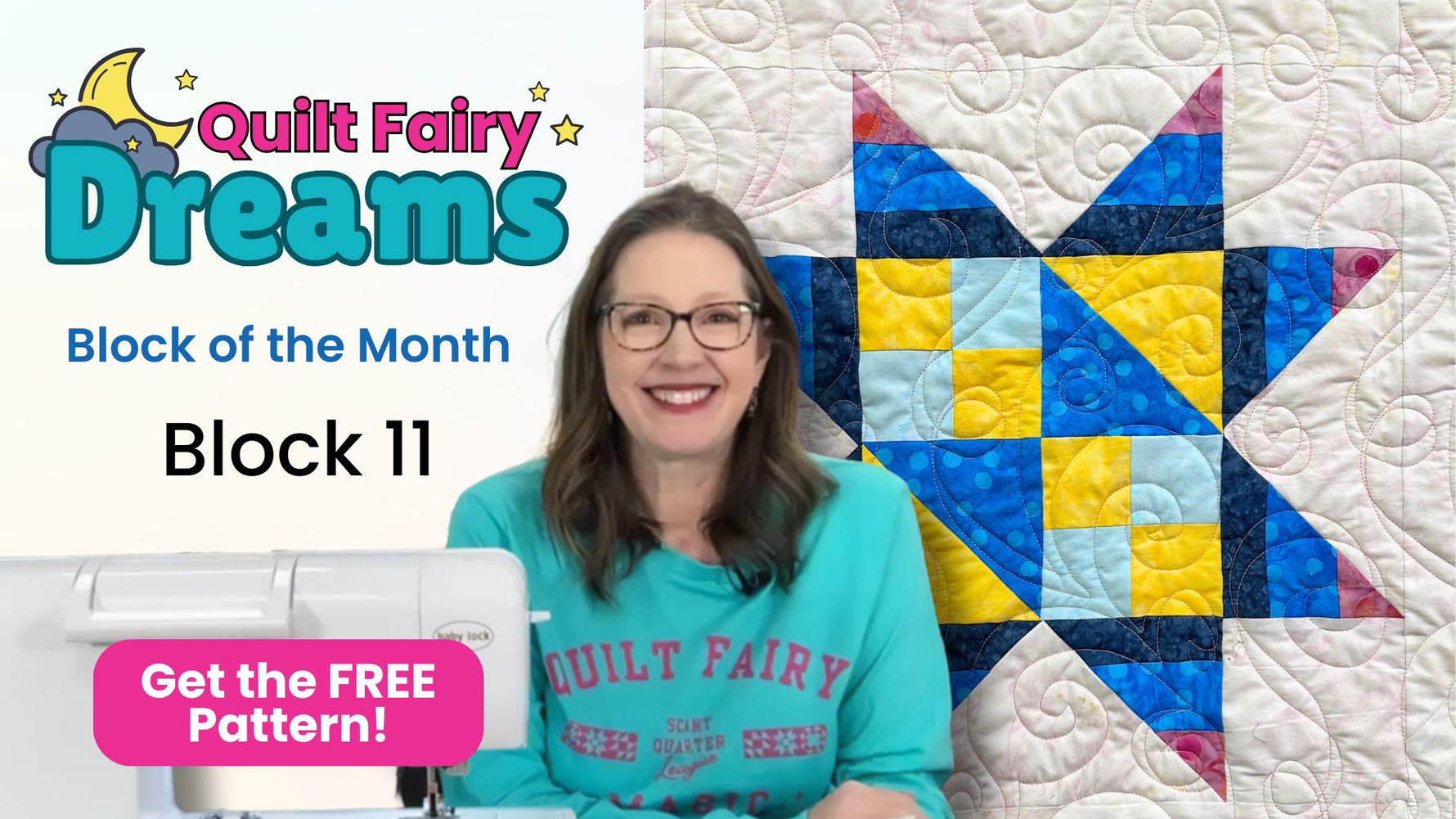 Quilt Fairy Dreams BOM Block 11: Half Square Triangle & Four Patch ...