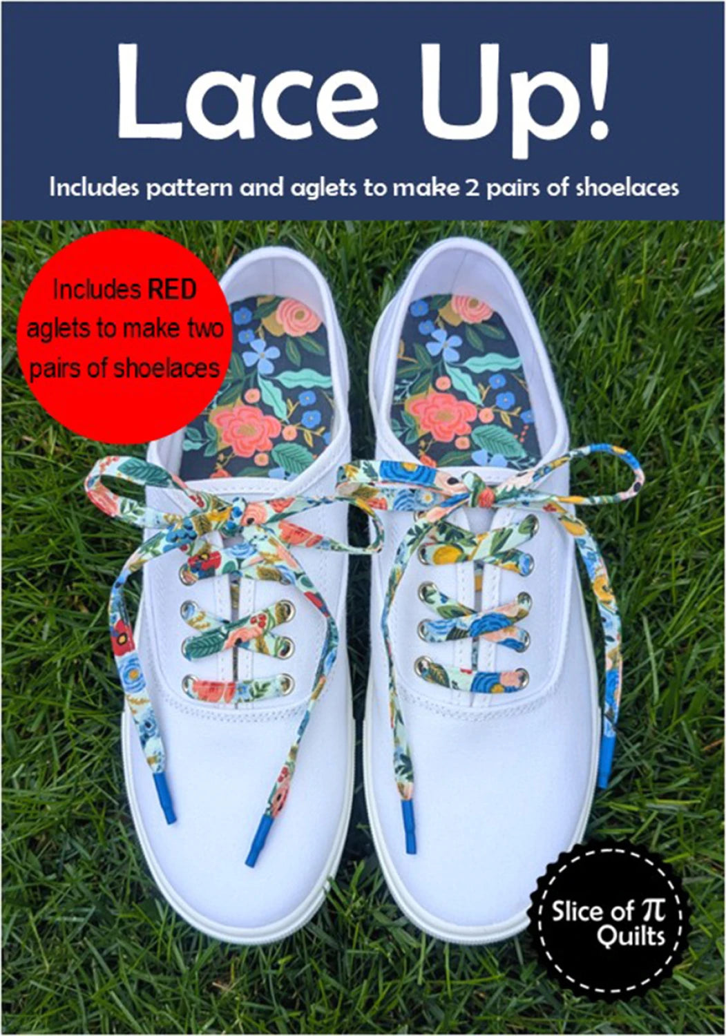Lace Up Pattern with Gray Aglets – Quilted Joy